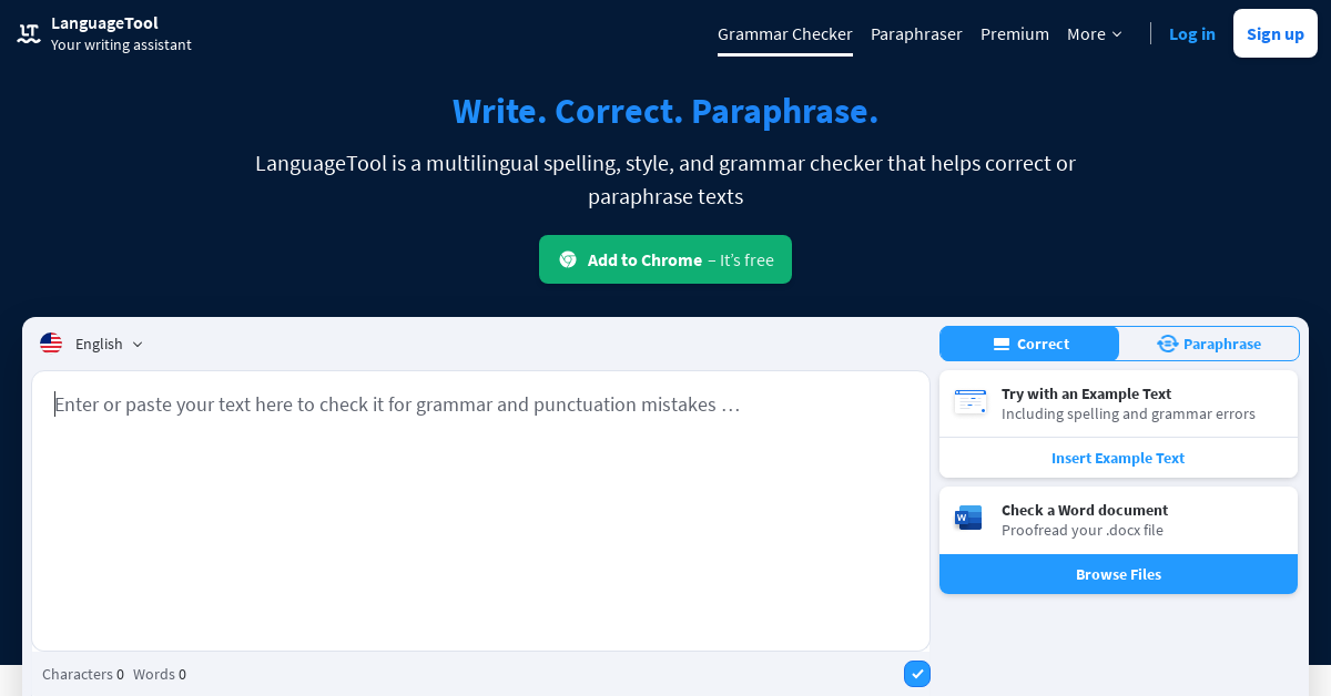 Language Tool - Features, Pricing, Alternatives